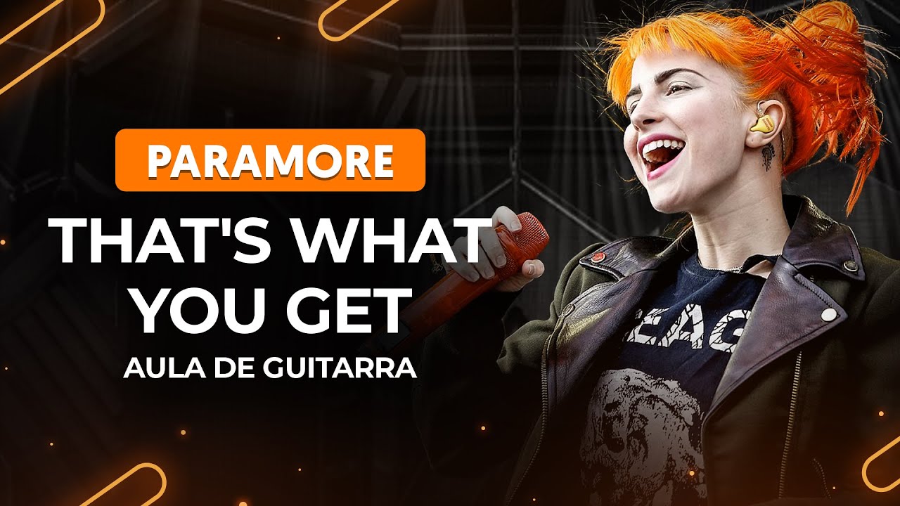 THAT’S WHAT YOU GET - Paramore | Como tocar na guitarra - Estudando Música | Aprenda música pela ...